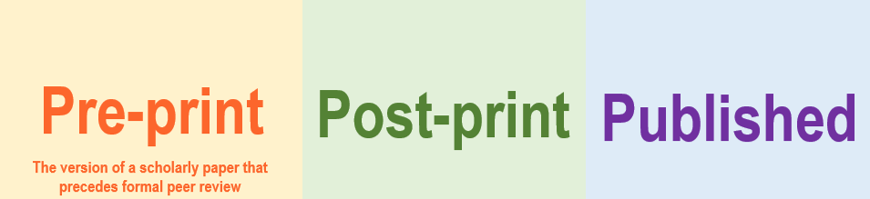 Why should I use pre-prints? – Early Career Hallucinations Research Group